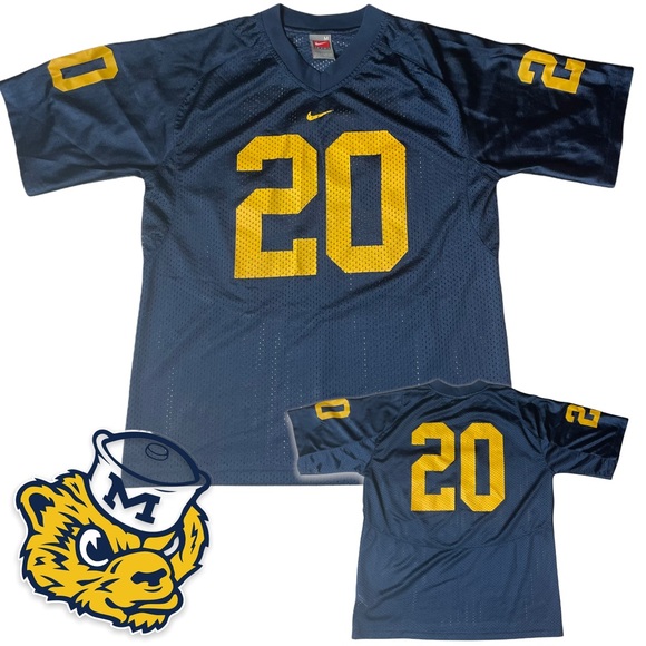Nike | Tops | Michigan U Of M Jersey Nike 2 University Of Michigan ...